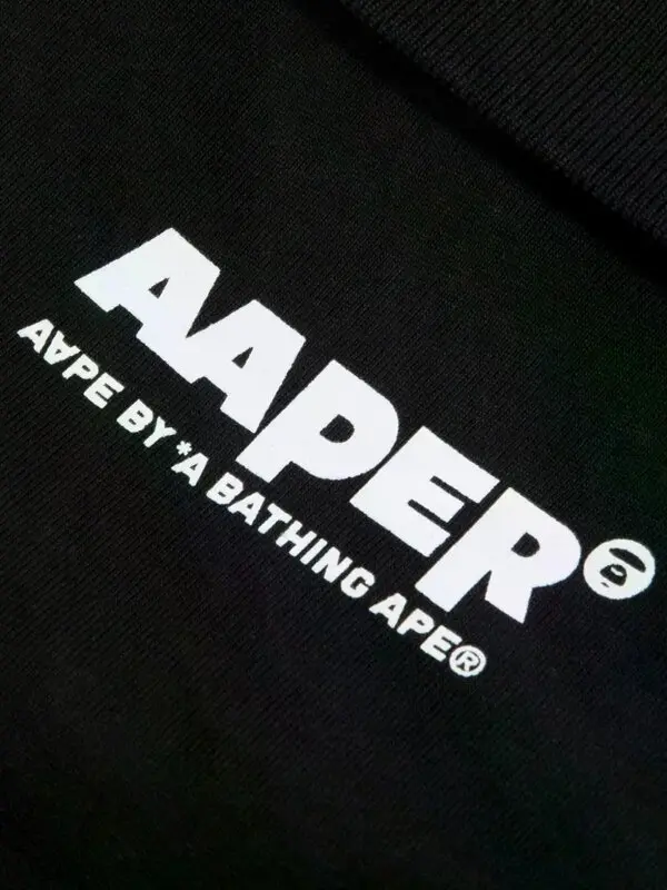 AAPE BY *A BATHING APE Aaper Logo-embroidered Polo Shirt