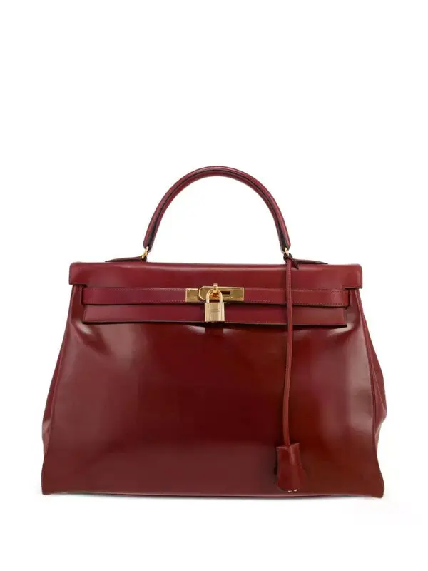 Hermès 1996 Kelly Tote Bag - Red