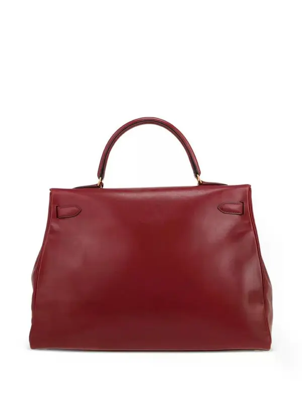 Hermès 1996 Kelly Tote Bag - Red
