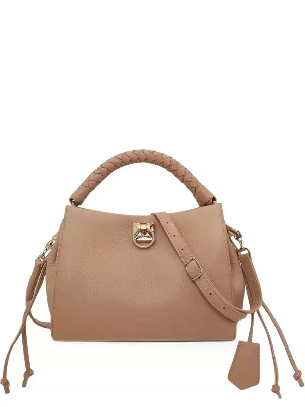 Mulberry Iris Braided-handle Tote Bag - Neutrals