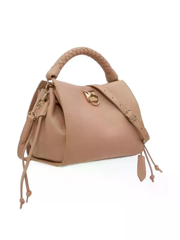 Mulberry Iris Braided-handle Tote Bag - Neutrals
