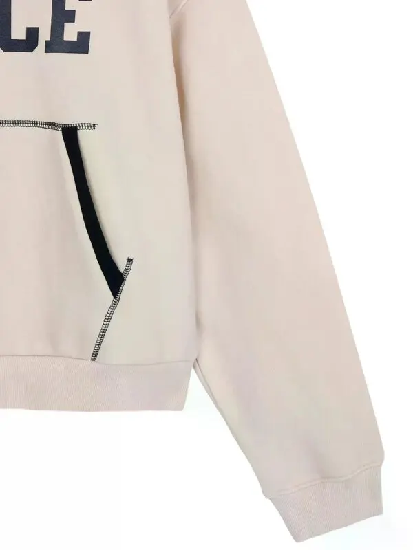 STUDIO TOMBOY Logo-print Cropped Hoodie