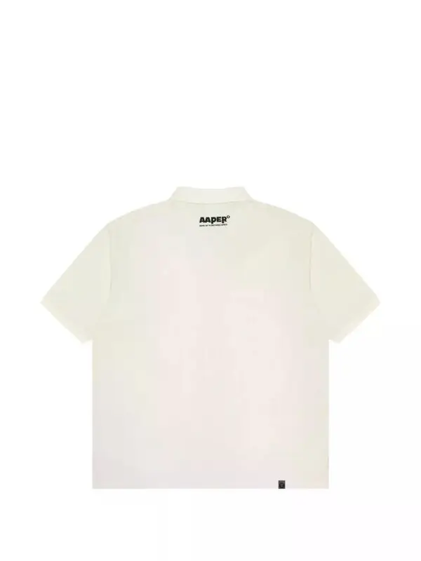 AAPE BY *A BATHING APE Aaper Logo-patch Polo Shirt