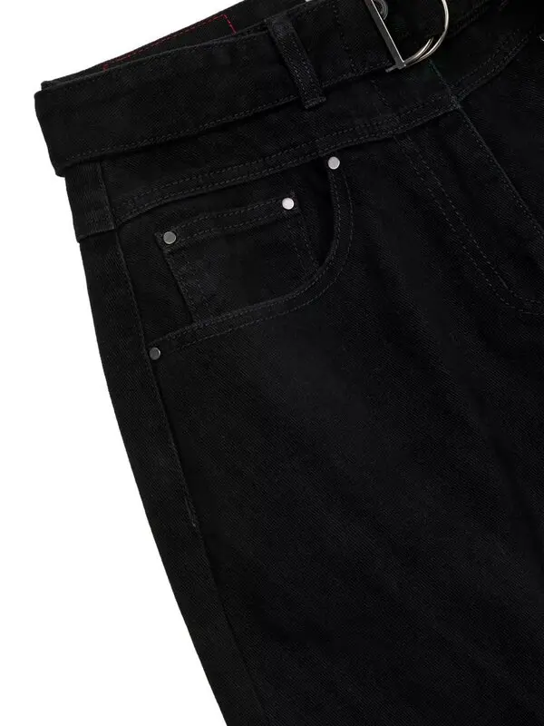 STUDIO TOMBOY Belted Denim Jeans