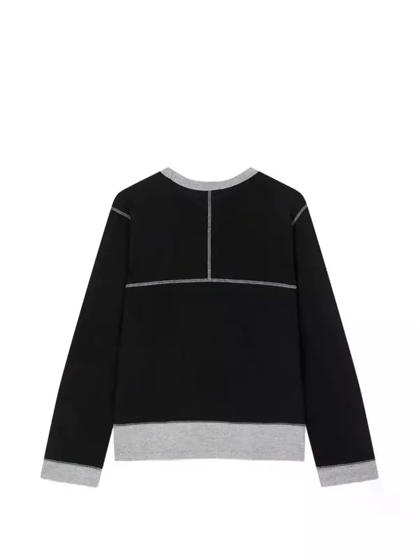STUDIO TOMBOY Contrast-stitch T-shirt