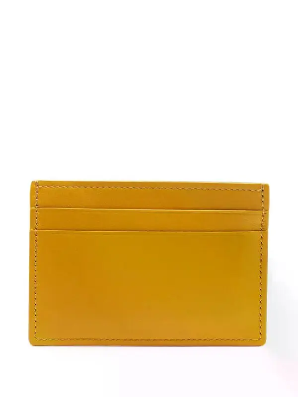 Loewe 2023 Logo-detail Leather Card Holder