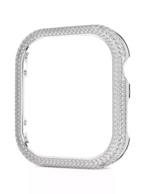 SWAROVSKI Crystal-embellished Watch Case - Silver