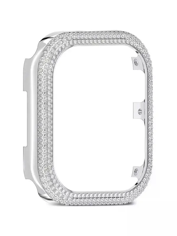SWAROVSKI Crystal-embellished Watch Case - Silver