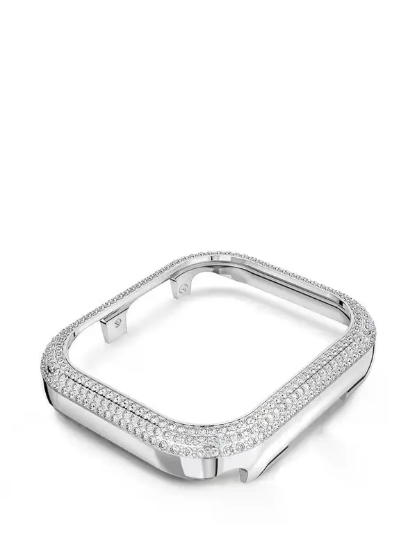 SWAROVSKI Crystal-embellished Watch Case - Silver