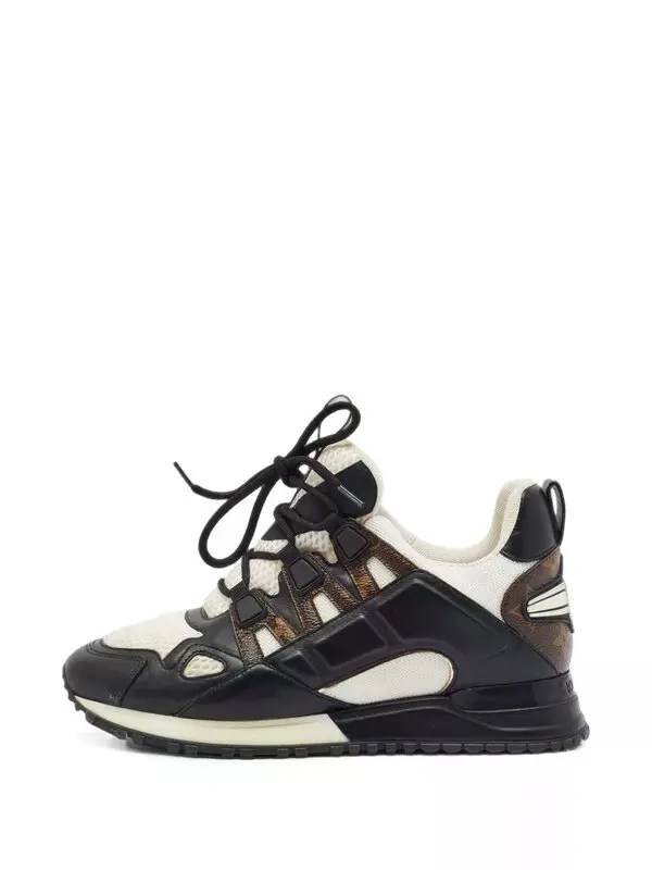 LOUIS VUITTON Run Away Monogram Canvas Sneakers