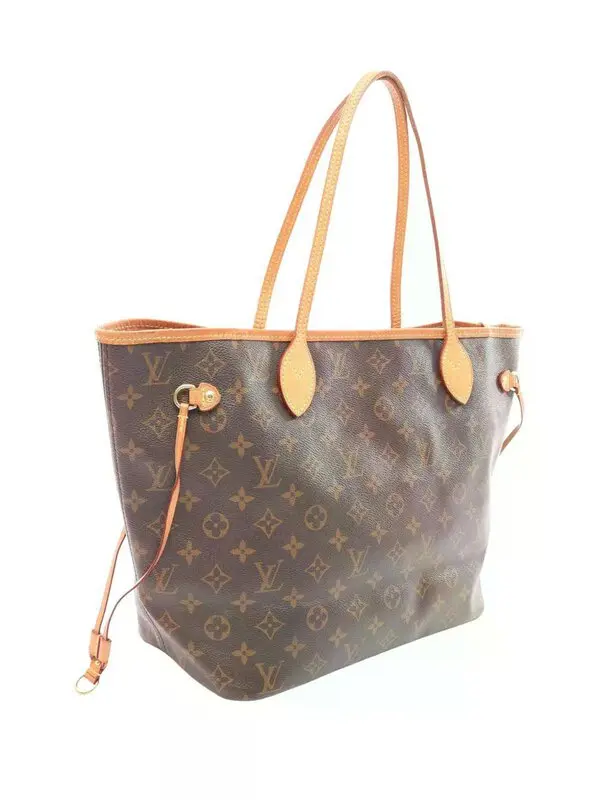 LOUIS VUITTON Monogram Neverfull Mm Tote Bag - Brown