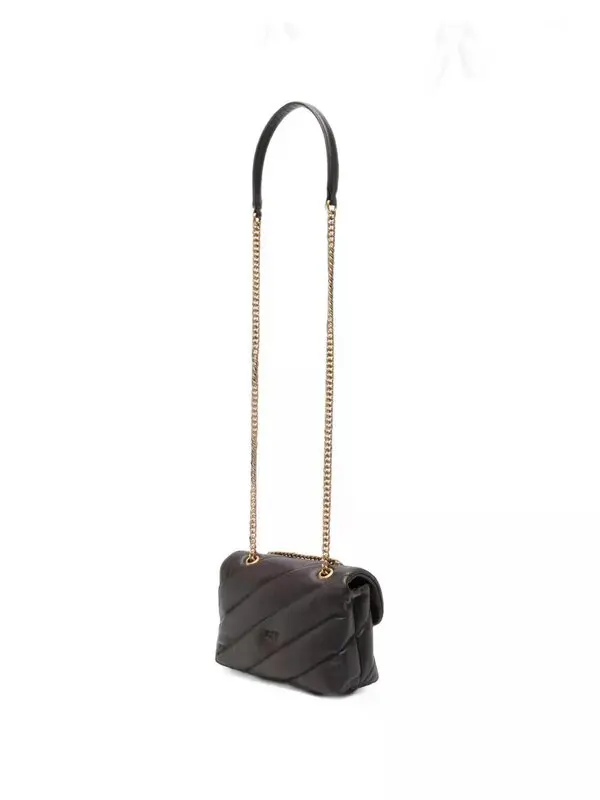 Pinko Love Puff Quilted Leather Shoulder Bag
