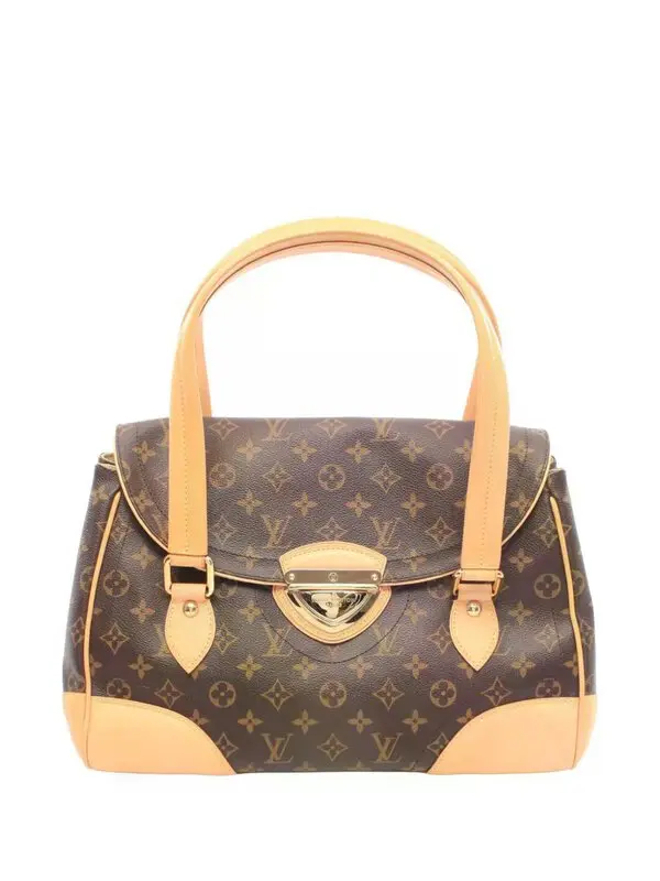 LOUIS VUITTON Monogram Beverly Gm Shoulder Bag - Brown