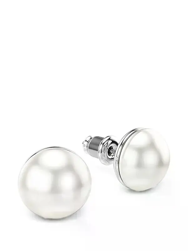 SWAROVSKI Matrix Crystal-pearl Stud Earrings