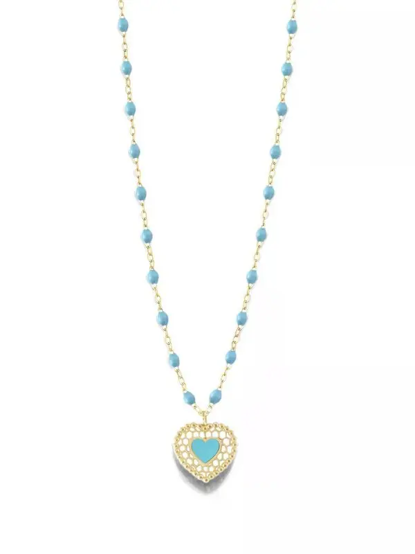 Gigi Clozeau Heart-pendant Necklace - Gold