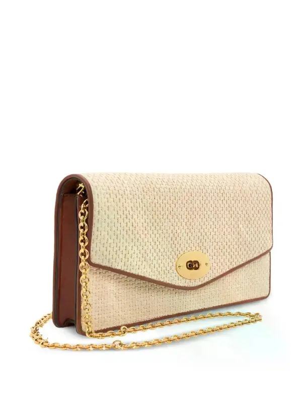 Mulberry Postman's Lock Woven Clutch Bag