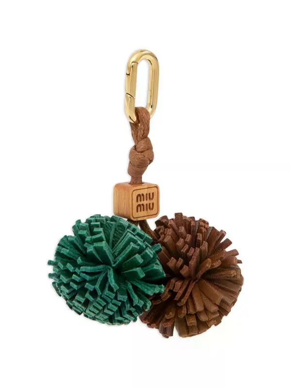 Miu Miu Leather Micro Trick Bag Charm