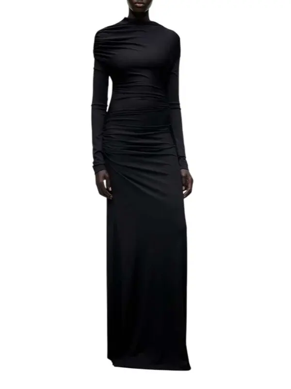 Victoria Beckham Dress With Draped Shoulders