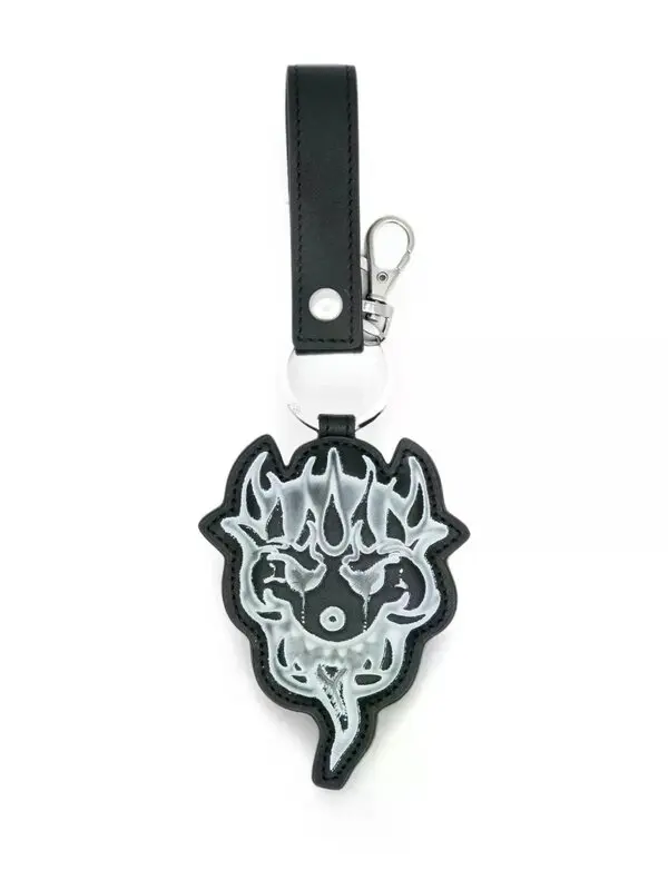 Y3 Graphic-print Keyring