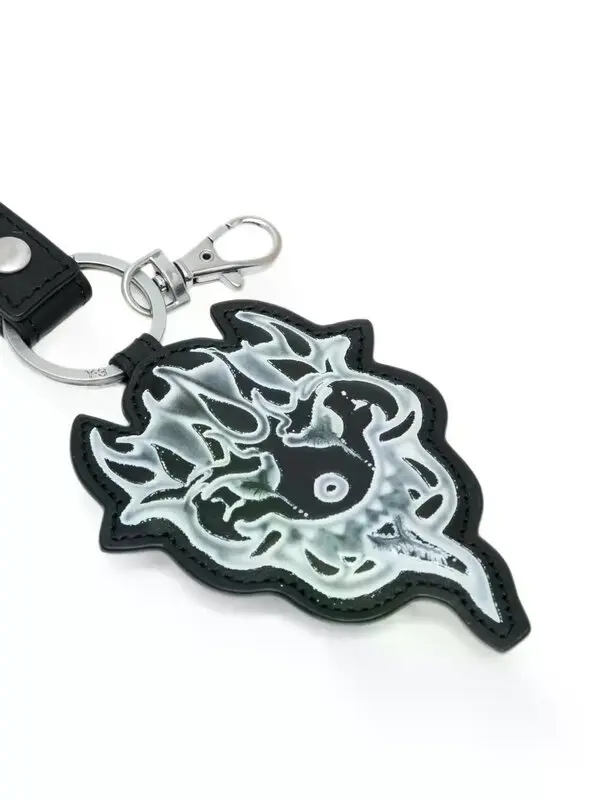 Y3 Graphic-print Keyring