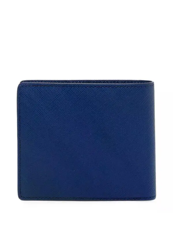 AGNES B. Bi-fold Leather Wallet