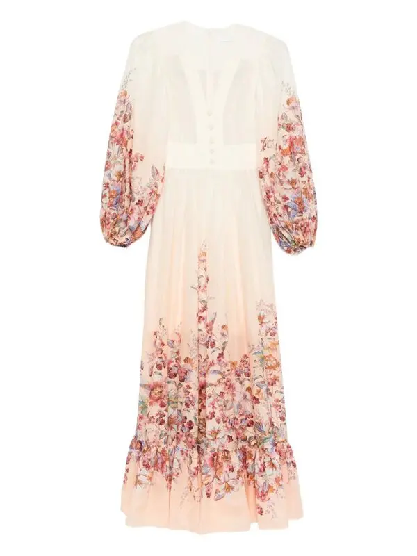 Zimmermann Awaken Floral Printed Dress