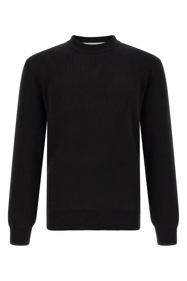 GOLDEN GOOSE Ribbed Logo Sweater