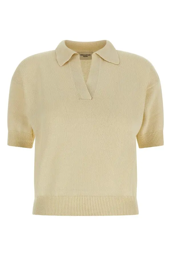 Max Mara Wkdalbero Cotton Sweater - Beige