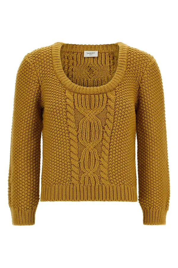 Saint Laurent Wool Knit Sweater