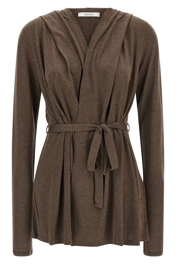 Max Mara Falda Jersey Cardigan