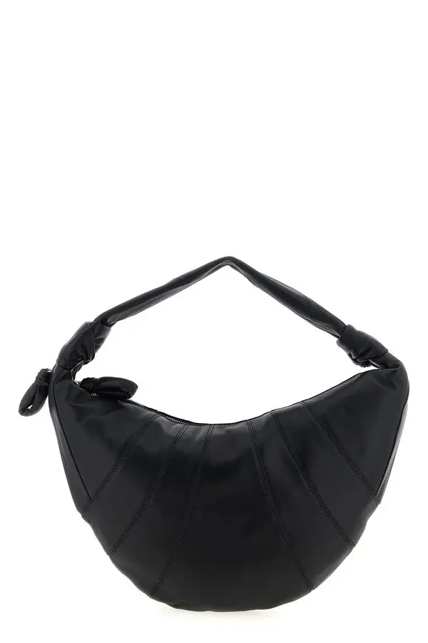 LEMAIRE Fortune Croissant Shoulder Bag - Black