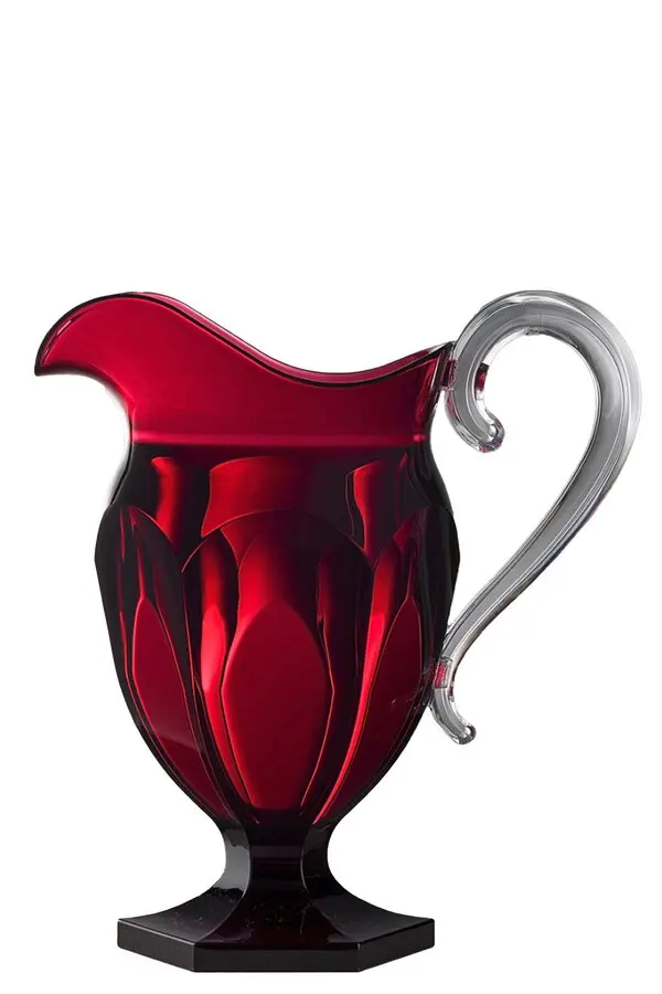 MARIO LUCA GIUSTI Roberta Acrylic Jug - Red