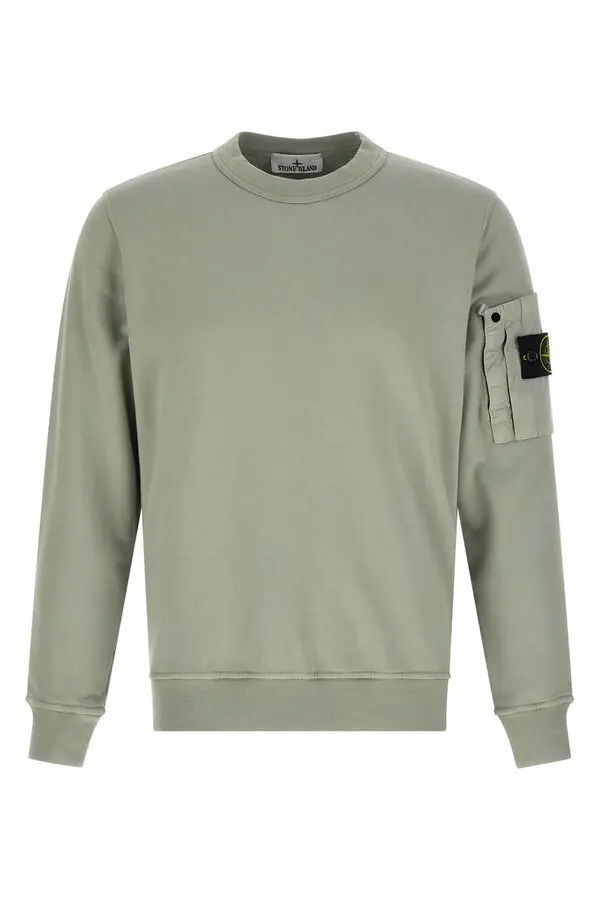 Stone Island Cotton Sweatshirt - Green