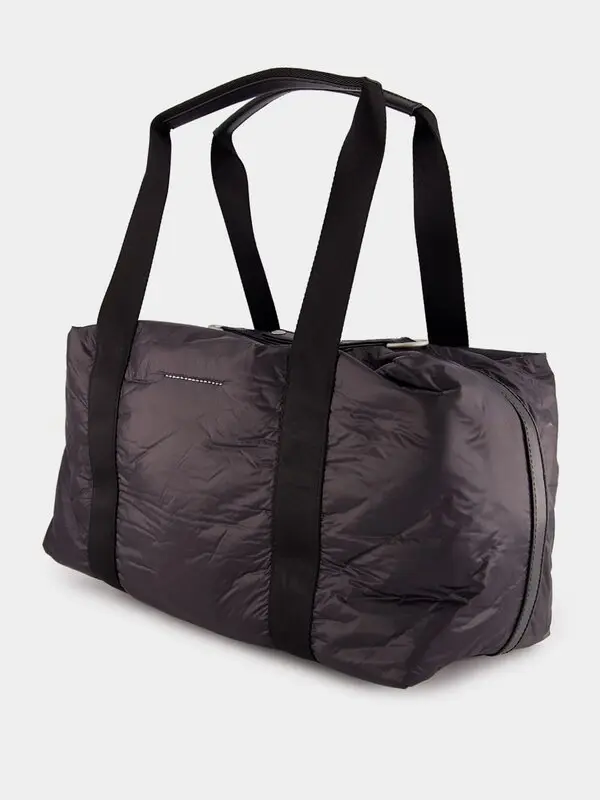 MAISON MARGIELA Crunched Nylon Weekend Bag