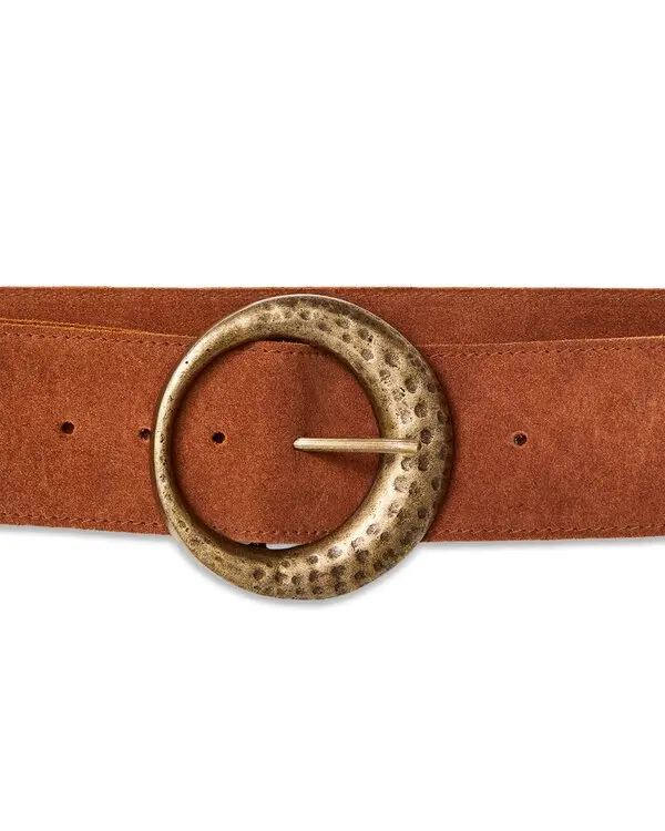 Free People Suede Hip Belt - Cognac