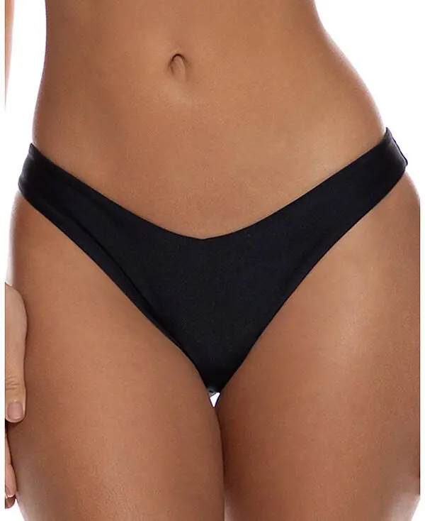 Luli Fama Cosita Buena Full Ruched Back Bottom - Black