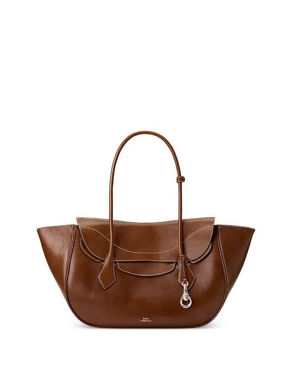 Polo Ralph Lauren Blaze Large Leather Shoulder Bag
