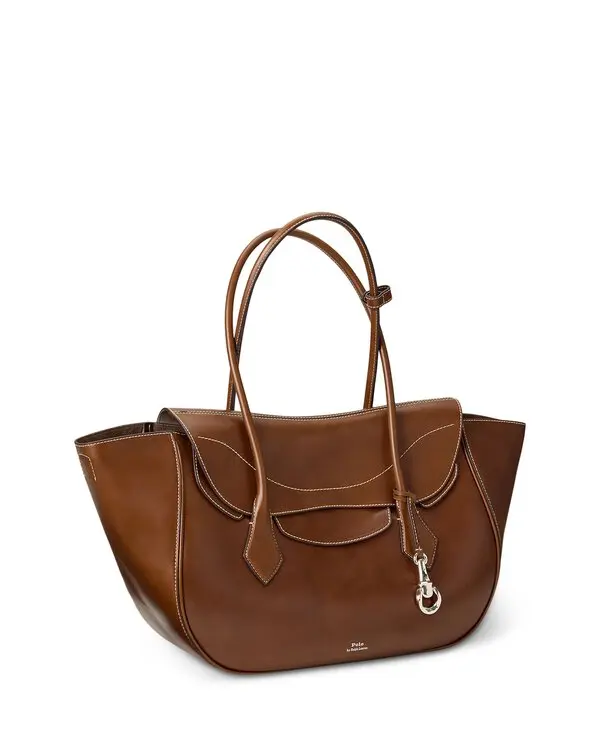 Polo Ralph Lauren Blaze Large Leather Shoulder Bag