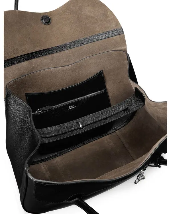 Polo Ralph Lauren Blaze Large Leather Shoulder Bag