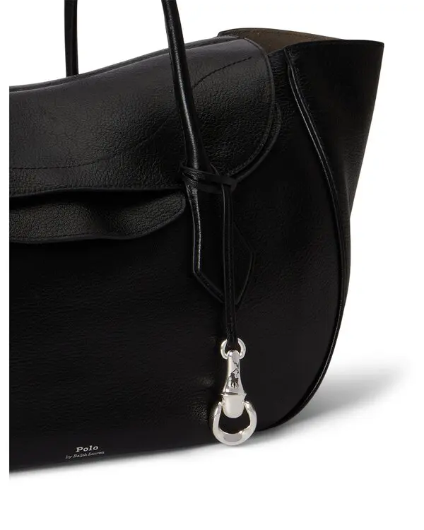 Polo Ralph Lauren Blaze Large Leather Shoulder Bag