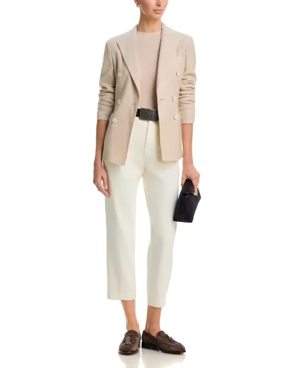 Eleventy Cashmere Double Breasted Jacket