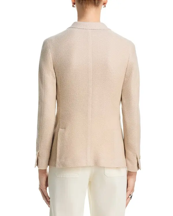 Eleventy Cashmere Double Breasted Jacket