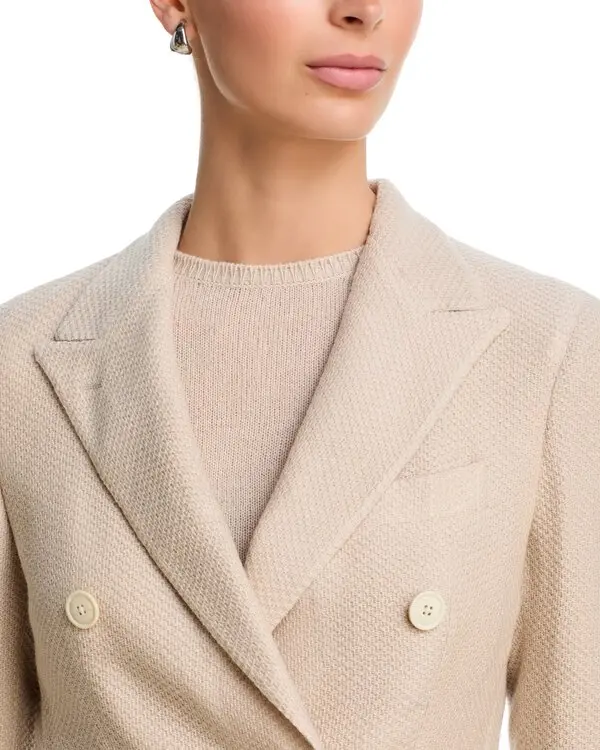 Eleventy Cashmere Double Breasted Jacket