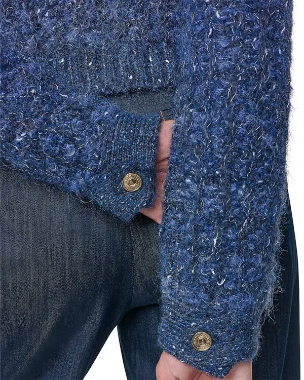 Sonia Rykiel Paris Sweater Denim Jacket