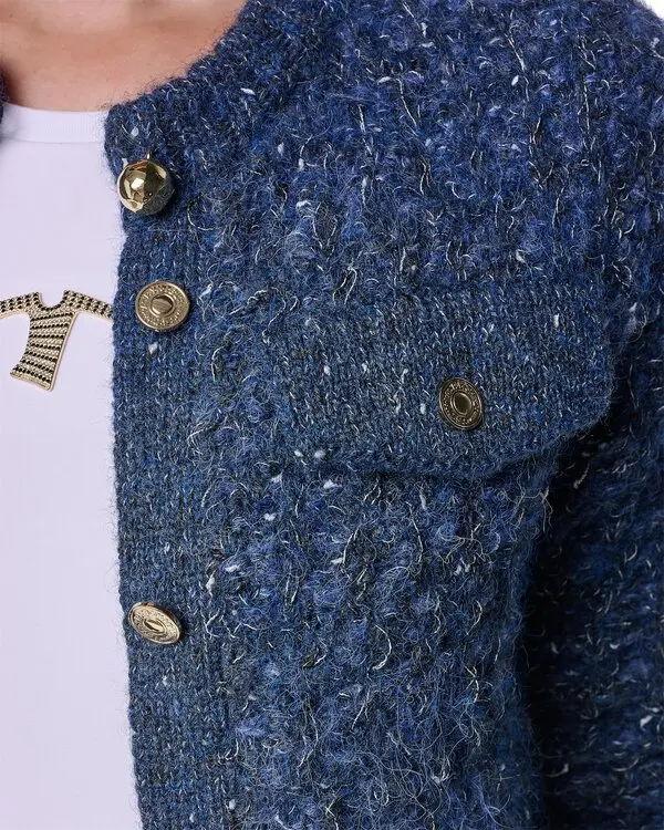 Sonia Rykiel Paris Sweater Denim Jacket