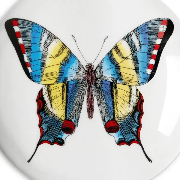 FORNASETTI Farfalle Round Butterfly Box