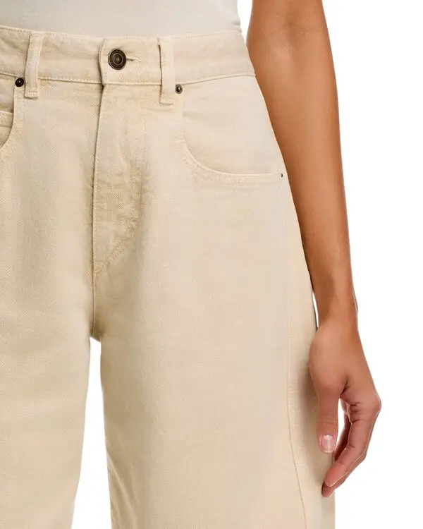 Isabel Marant Étoile Oriane High Rise Tapered Jeans