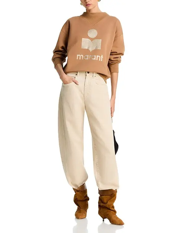 Isabel Marant Étoile Moby Sweatshirt - Camel/gold