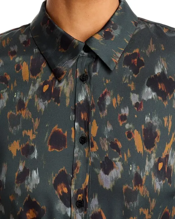 EMME Printed Twill Shirtdress