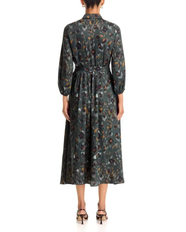 EMME Printed Twill Shirtdress